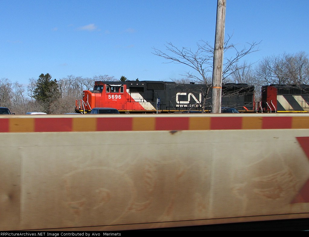 CN 5696 at Cobourg